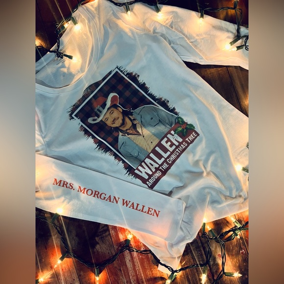 Tops | Morgan Wallen Christmas Top | Poshmark